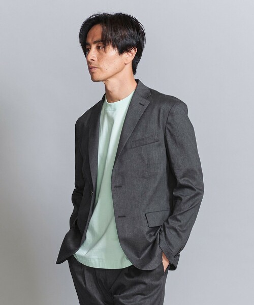 TORAY 乾爽彈性2釦西裝外套｜BEAUTY & YOUTH｜UNITED ARROWS LTD. 官方購物網站