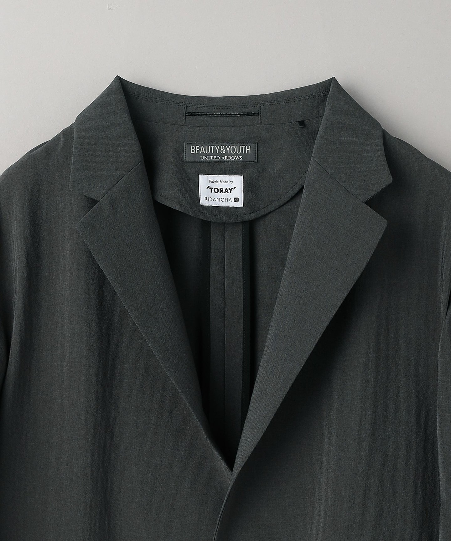 TORAY「RIRANCHA®＆+」 舒適剪裁西裝外套｜BEAUTY & YOUTH｜UNITED ARROWS LTD. 官方購物網站