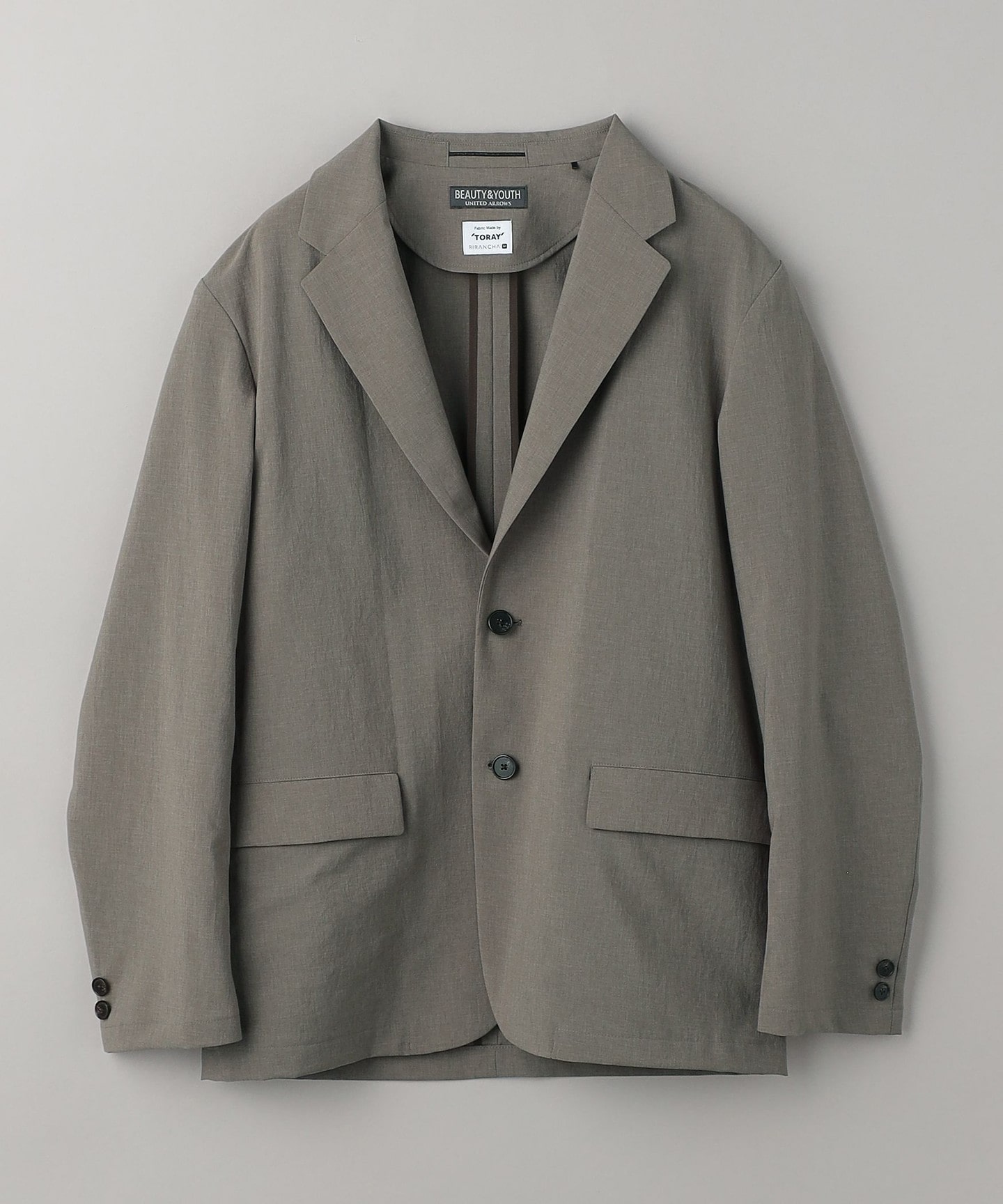 TORAY「RIRANCHA®＆+」 舒適剪裁西裝外套｜BEAUTY & YOUTH｜UNITED ARROWS LTD. 官方購物網站
