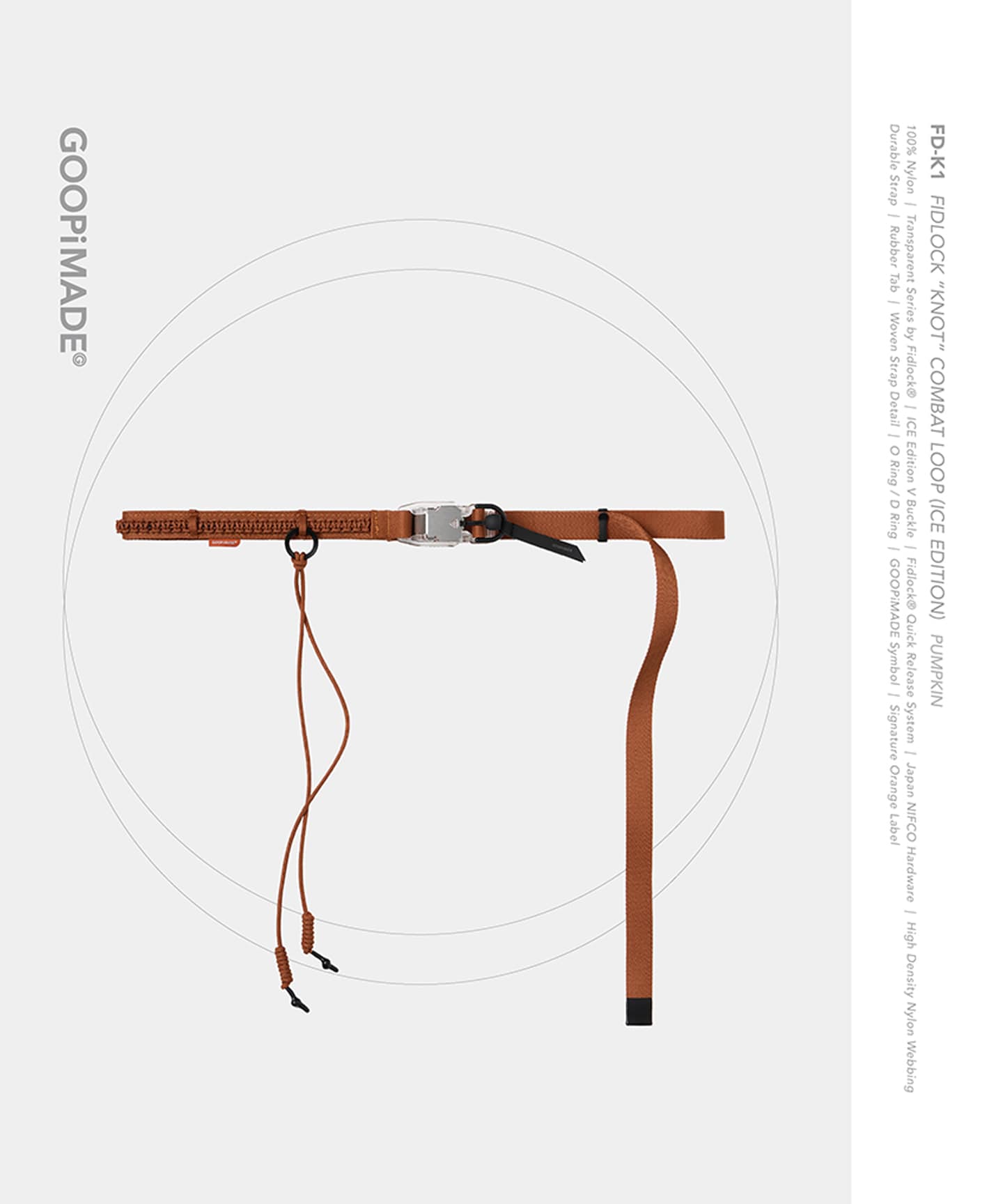 TW GOOPiMADE 41 Combat Loop**每人限購一件**｜GOOPiMADE｜UNITED ARROWS LTD. 官方購物網站