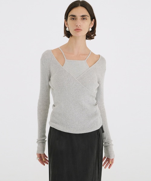 TW CLANE CAMI/KNIT SET 背心上衣組｜CLANE｜UNITED ARROWS LTD. 官方購物網站