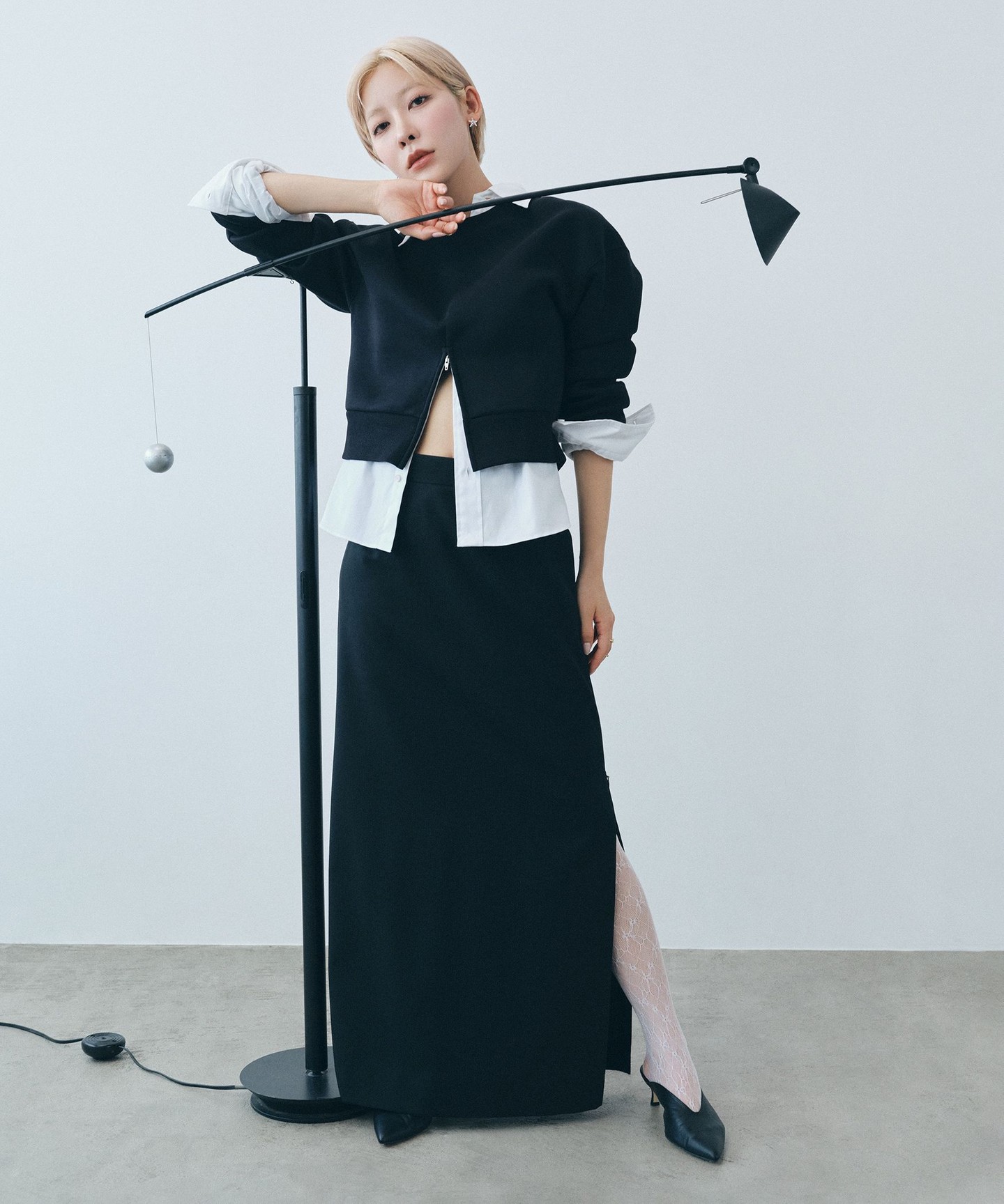 【Hanjji聯名款】2WAY側邊開衩窄長裙｜outlet BEAUTY & YOUTH｜UNITED ARROWS LTD. 官方購物網站