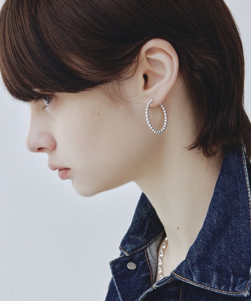 【預購】TW quip queint bowling hoop pierce 耳環｜UNITED ARROWS｜UNITED ARROWS ...