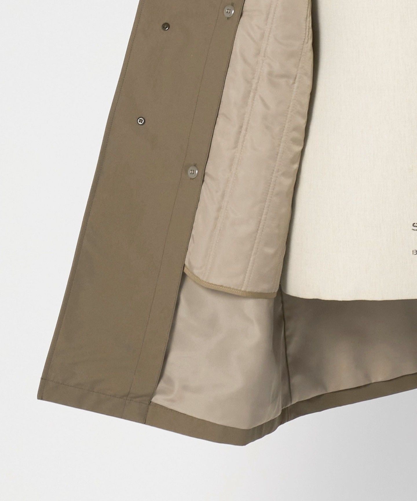 A＋ P MINOTECH 2WAY 防潑水保暖巴爾瑪肯領大衣｜green label relaxing｜UNITED ARROWS LTD ...