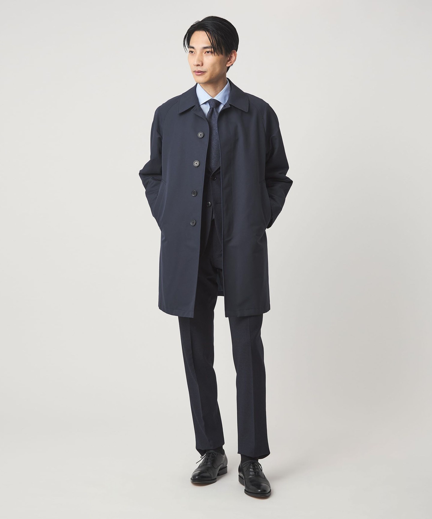 A＋ P MINOTECH 2WAY 防潑水保暖巴爾瑪肯領大衣｜green label relaxing｜UNITED ARROWS LTD ...