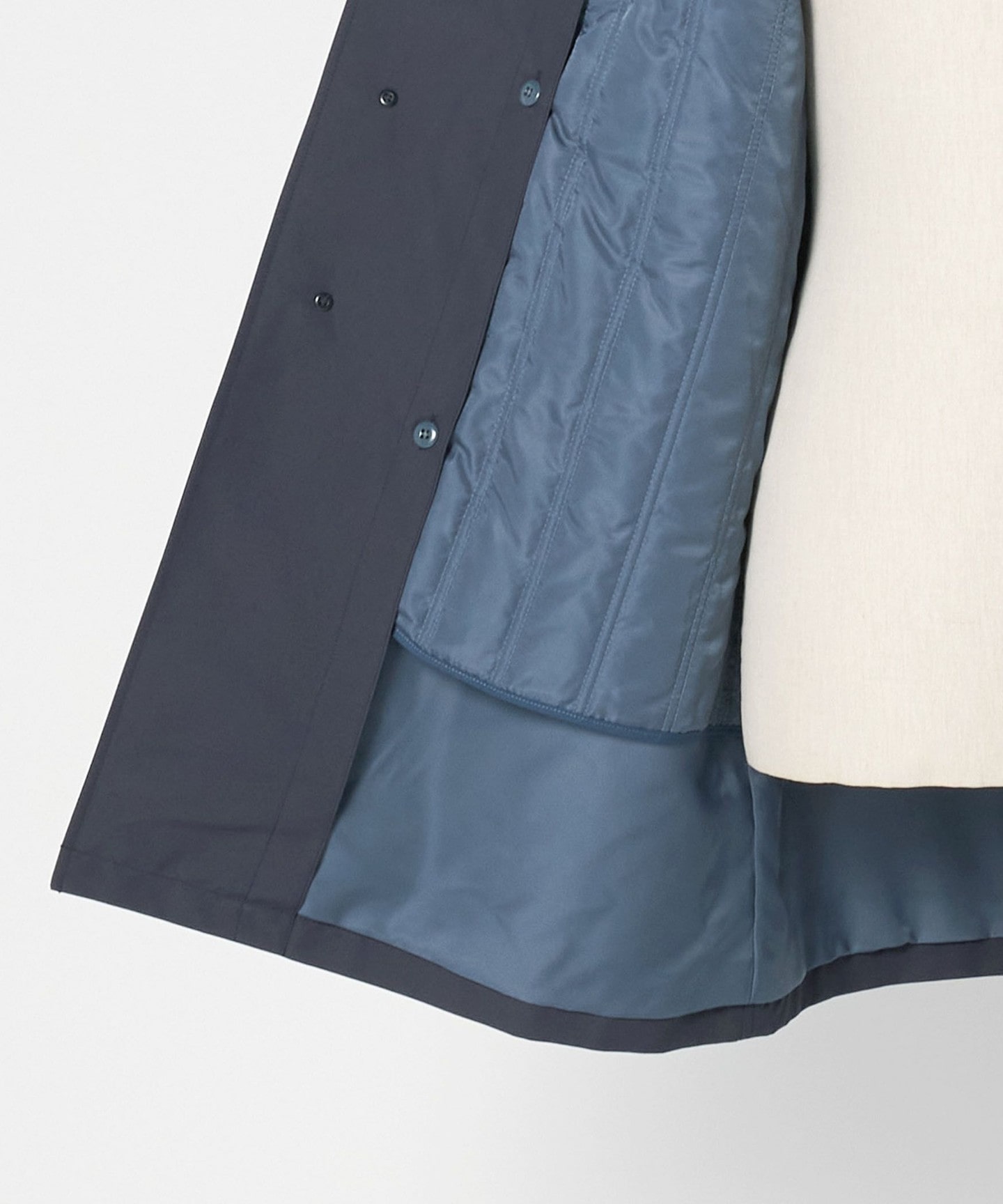 A＋ P MINOTECH 2WAY 防潑水保暖巴爾瑪肯領大衣｜green label relaxing｜UNITED ARROWS LTD ...