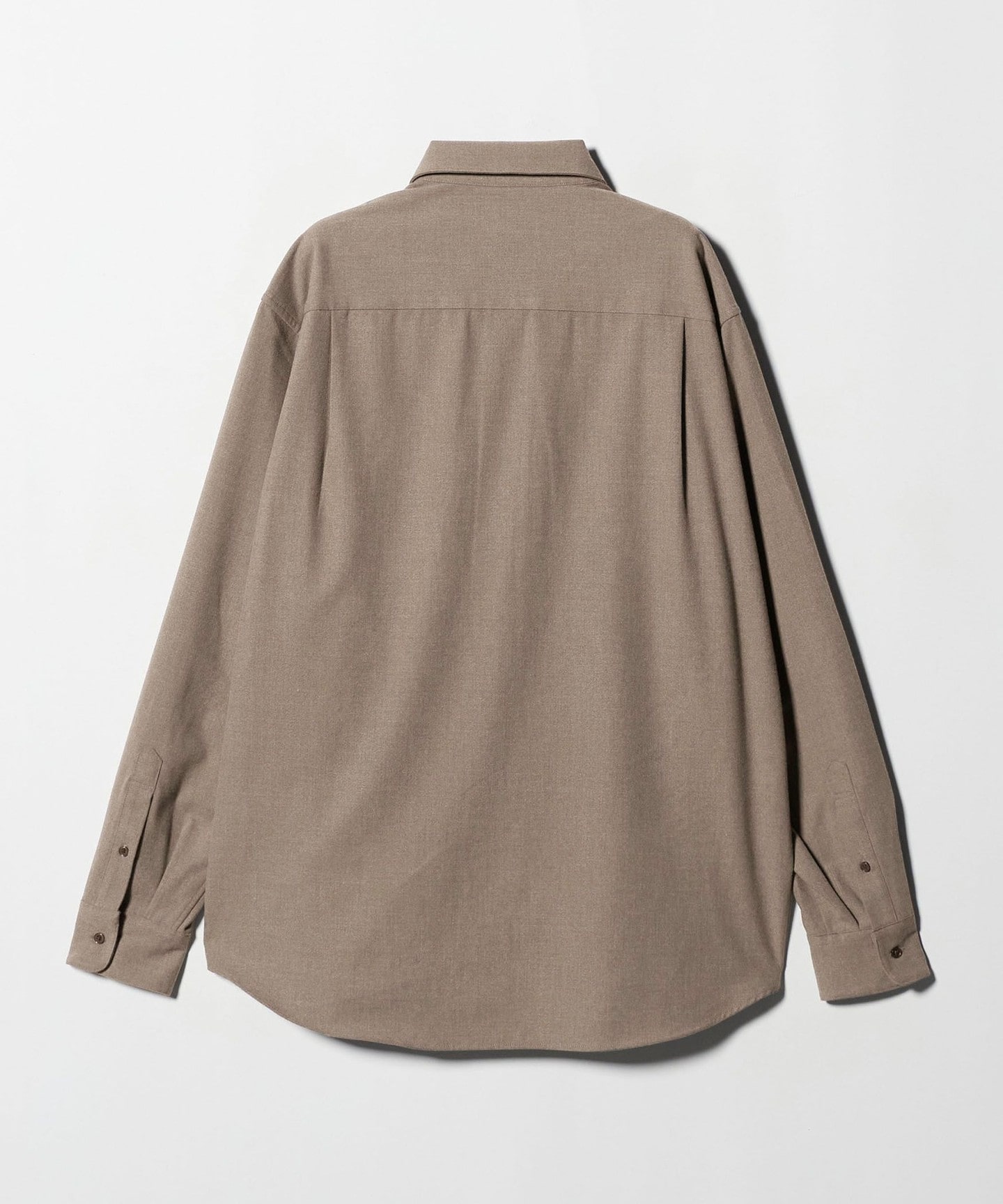 JUST LOOSE TR法蘭絨標準領彈性襯衫 ｜green label relaxing｜UNITED ARROWS LTD. 官方購物網站