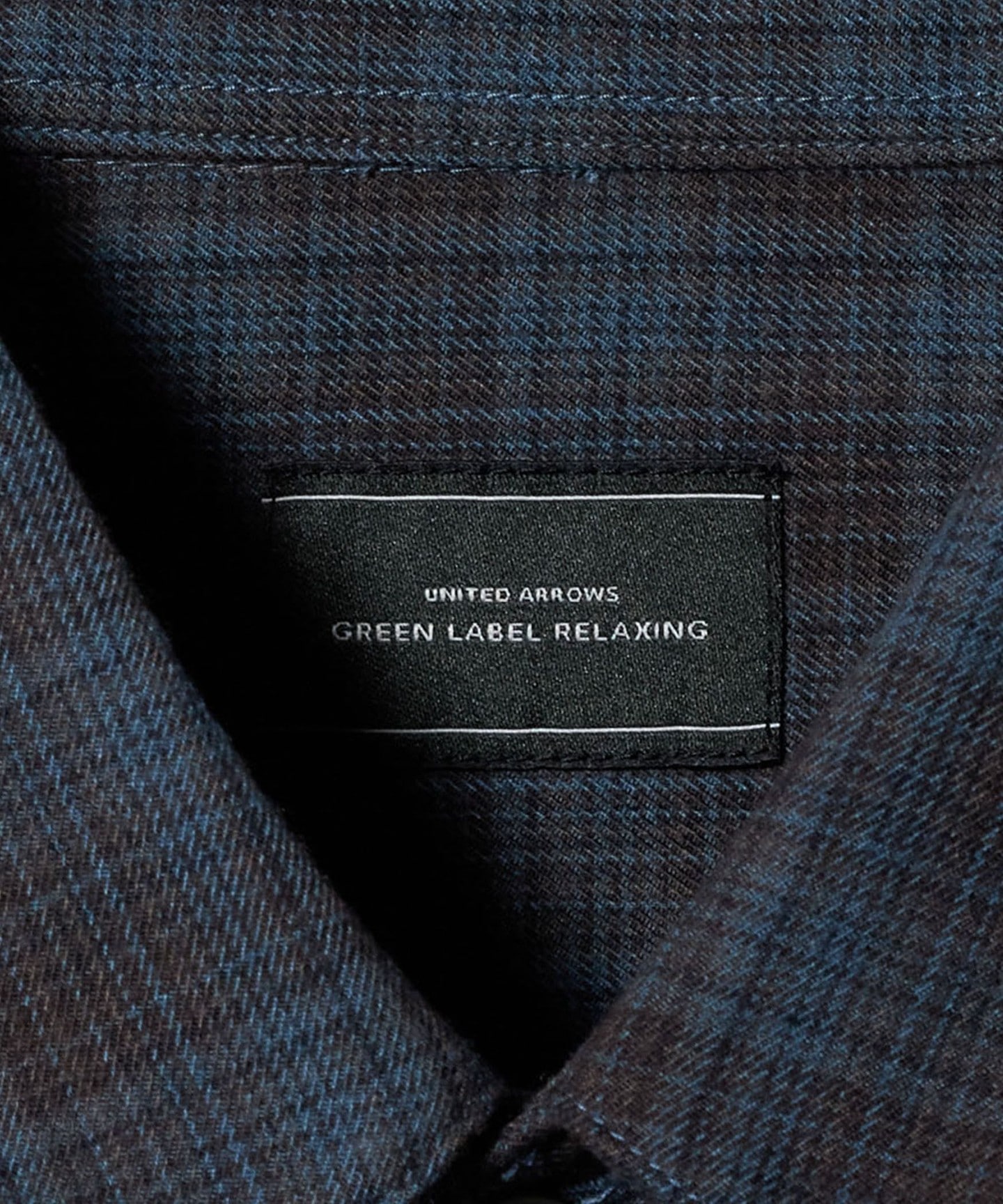 JUST LOOSE TR法蘭絨圖案標準領襯衫｜green label relaxing｜UNITED ARROWS LTD. 官方購物網站