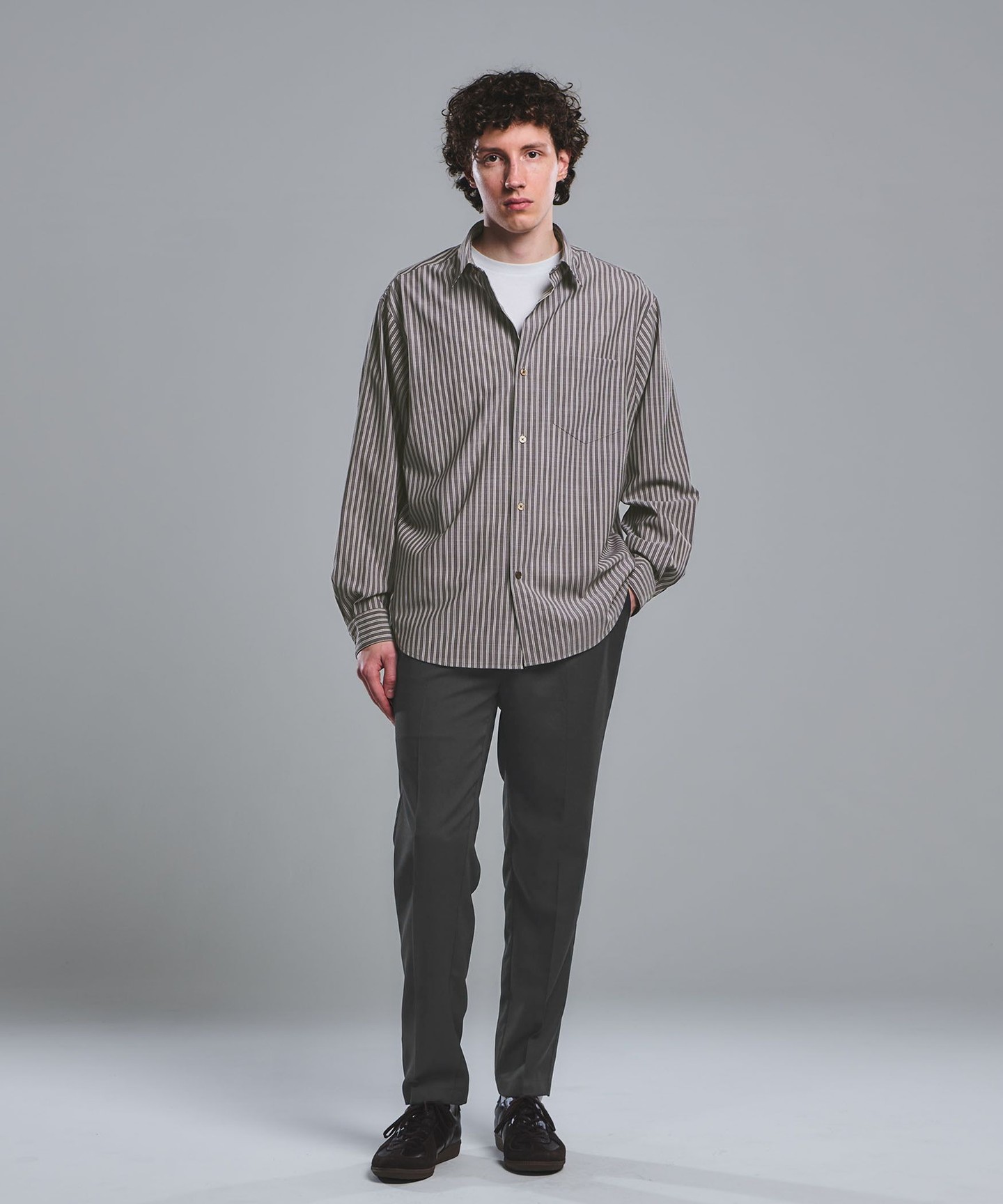 輕薄彈性 JUST LOOSE 襯衫｜green label relaxing｜UNITED ARROWS LTD. 官方購物網站