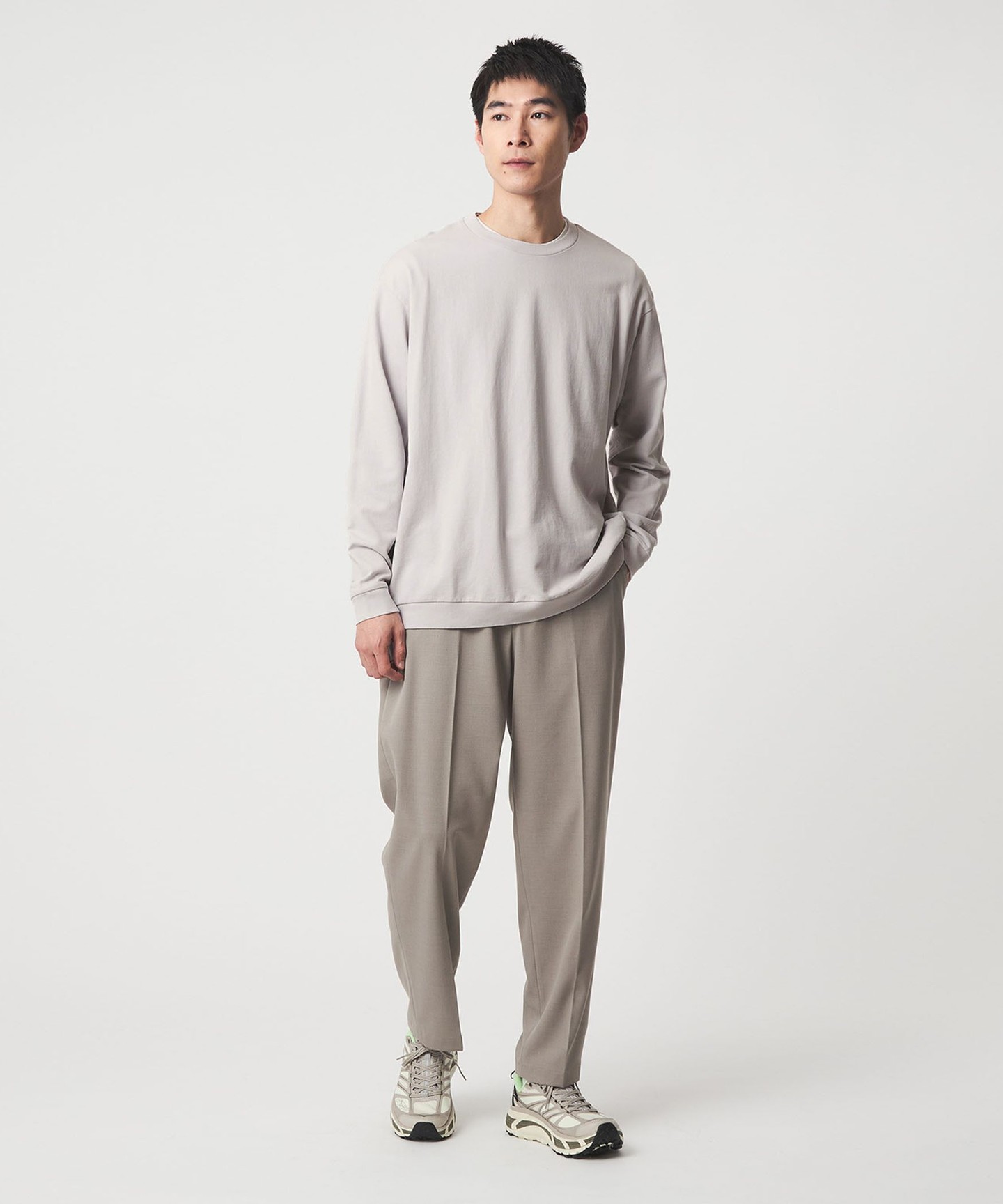 Depend 象嵌圓領上衣 日本製｜green label relaxing｜UNITED ARROWS LTD. 官方購物網站