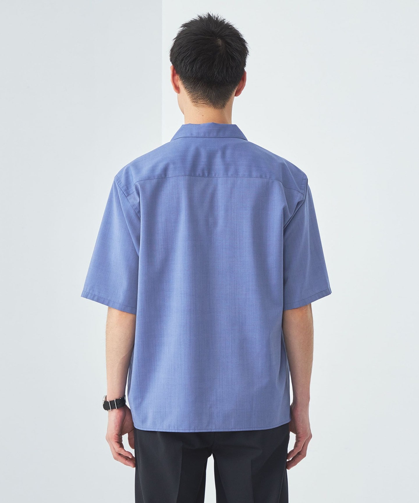 JUST LOOSE 輕薄開領彈性襯衫｜green label relaxing｜UNITED ARROWS LTD. 官方購物網站