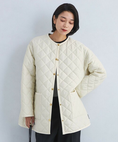 【特別訂製】＜Traditional Weatherwear＞ARKLEY A型絎縫中大衣｜outlet green label ...