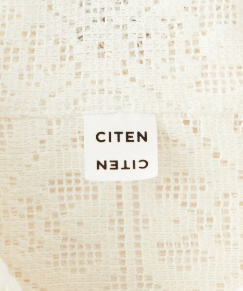 ＜CITEN＞蕾絲短袖襯衫｜CITEN｜UNITED ARROWS LTD. 官方購物網站