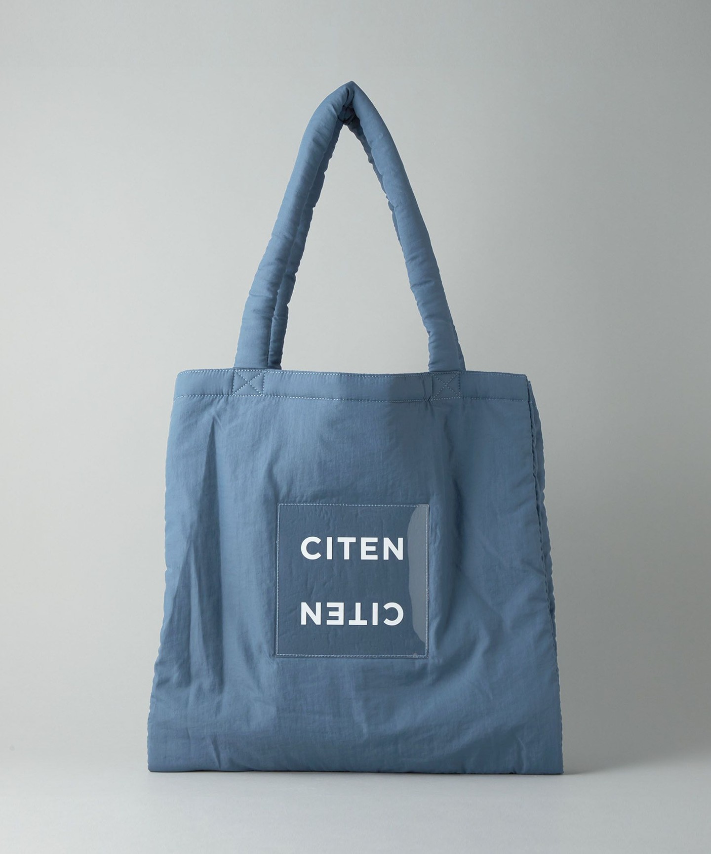 ＜CITEN＞透明LOGO鋪棉托特包｜CITEN｜UNITED ARROWS LTD. 官方購物網站