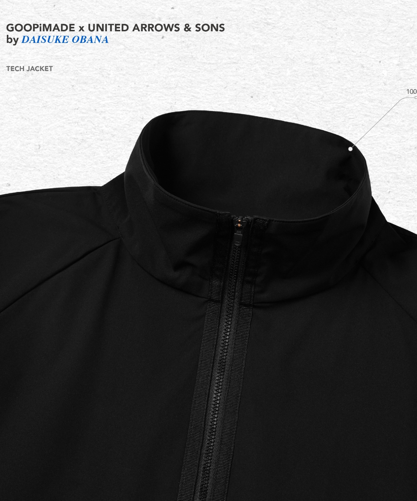 UNITED ARROWS＆SONS by DAISUKE OBANA x GOOPiMADE Tech Jacket｜UNITED ...