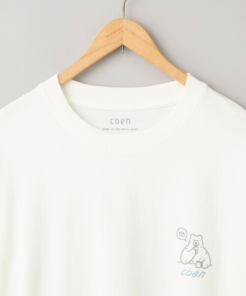 RYO KANEYASU × coen 動物印花長袖T恤｜coen｜UNITED ARROWS LTD. 官方購物網站
