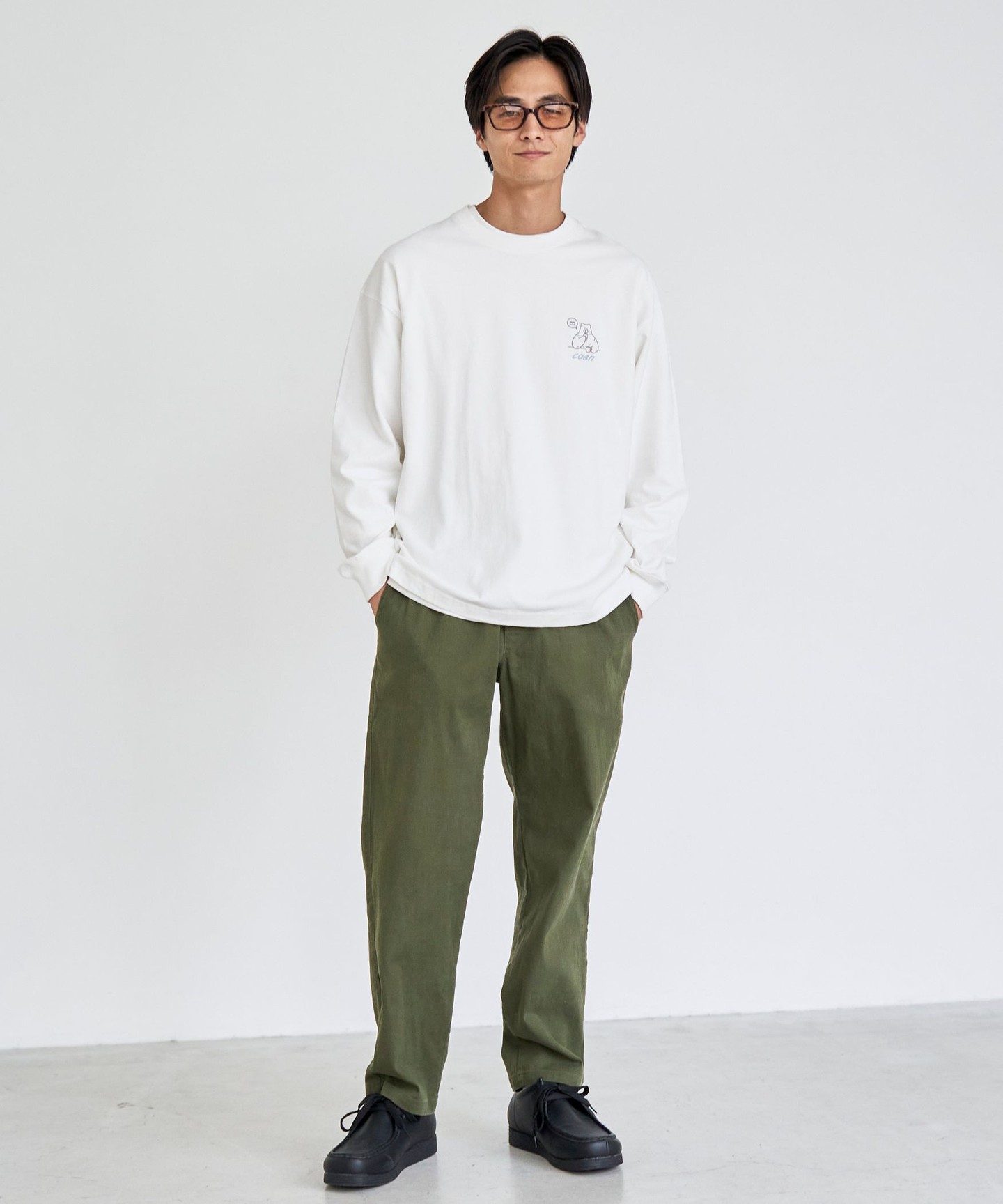 RYO KANEYASU × coen 動物印花長袖T恤｜coen｜UNITED ARROWS LTD. 官方購物網站