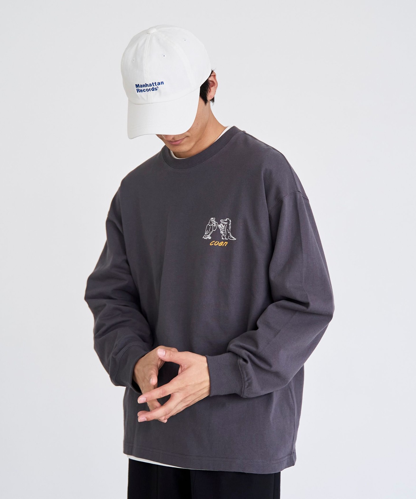 RYO KANEYASU × coen 動物印花長袖T恤｜coen｜UNITED ARROWS LTD. 官方購物網站