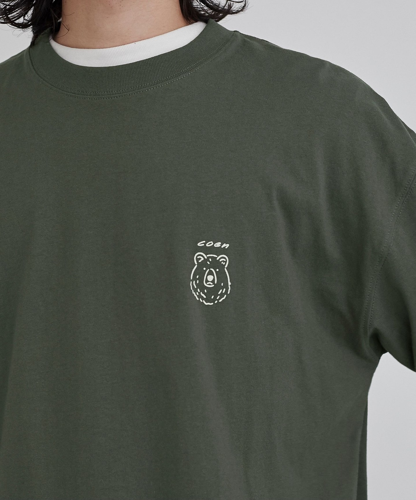 RYO KANEYASU × coen熊印刷長袖T恤｜outlet coen｜UNITED ARROWS LTD. 官方購物網站