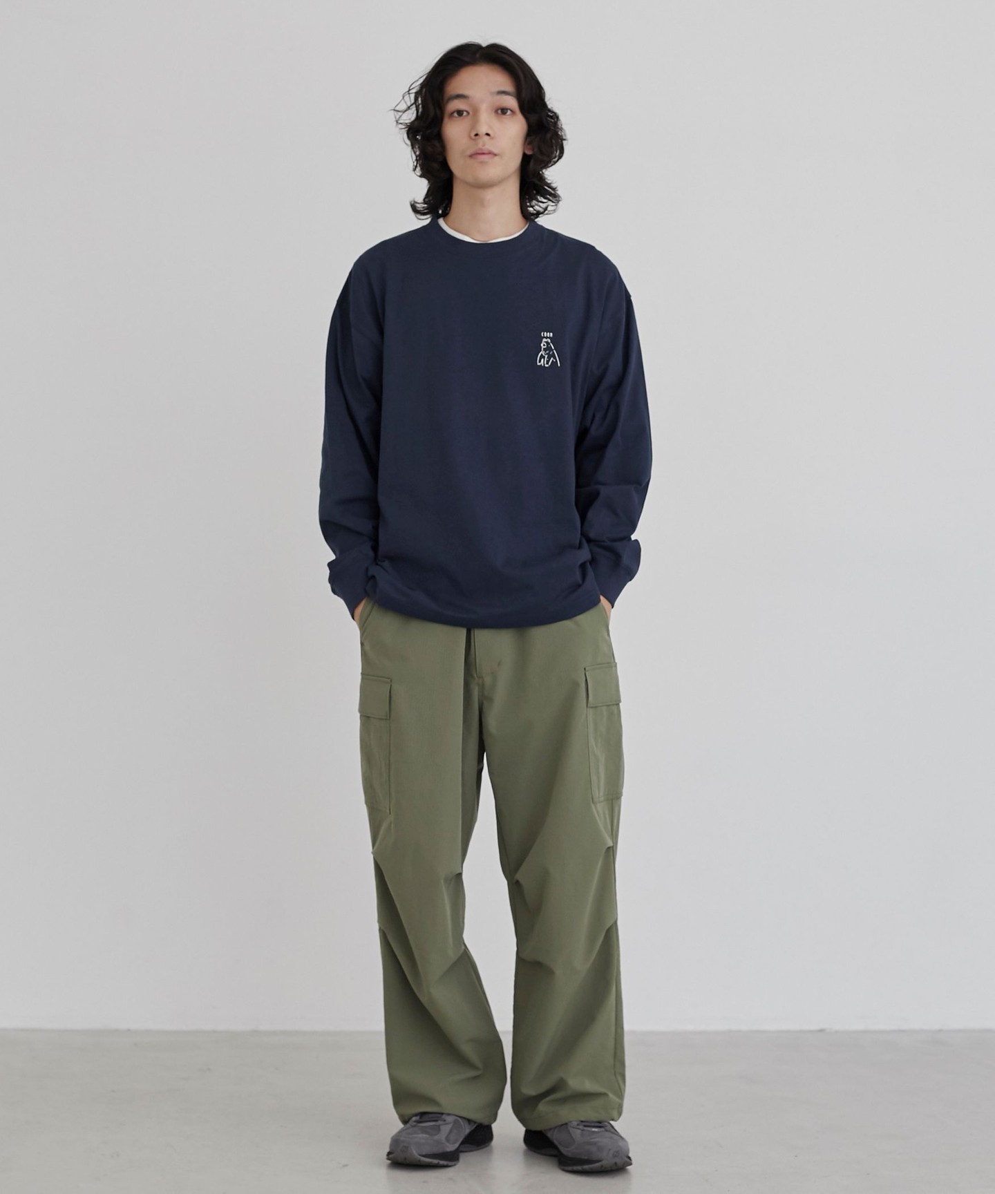 RYO KANEYASU × coen熊印刷長袖T恤｜outlet coen｜UNITED ARROWS LTD. 官方購物網站