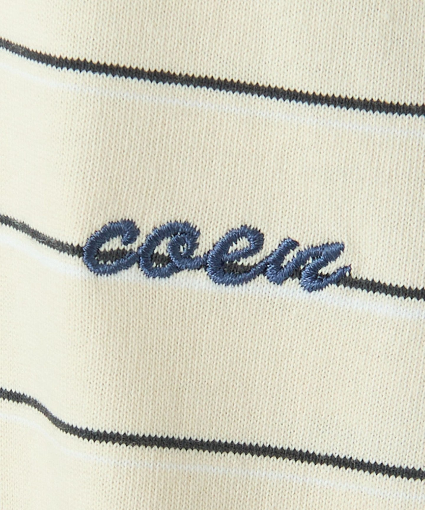 USA美國棉coen LOGO橫條紋T恤｜coen｜UNITED ARROWS LTD. 官方購物網站