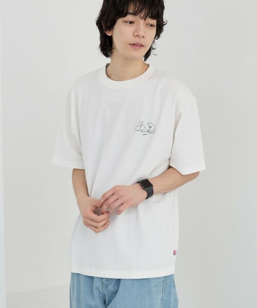 RYO KANEYASU × coen 小熊印花T恤｜outlet coen｜UNITED ARROWS LTD. 官方購物網站