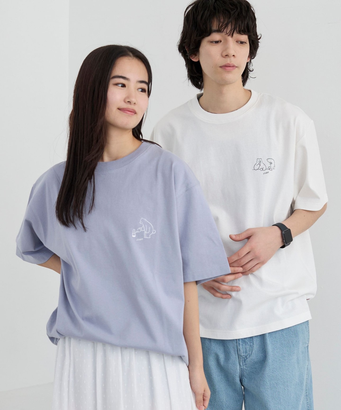 RYO KANEYASU × coen 小熊印花T恤｜outlet coen｜UNITED ARROWS LTD. 官方購物網站