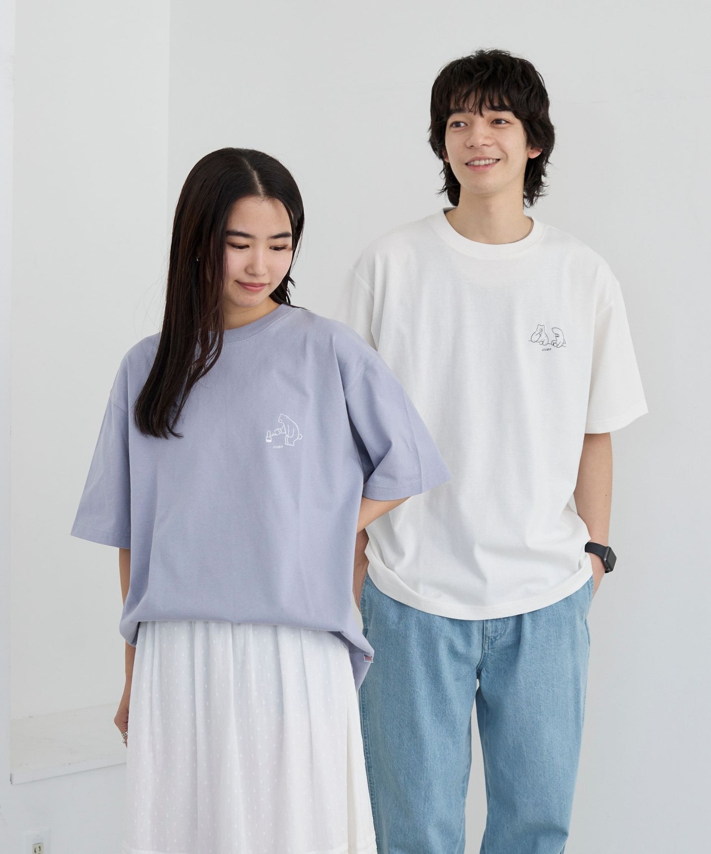RYO KANEYASU × coen 小熊印花T恤｜outlet coen｜UNITED ARROWS LTD. 官方購物網站