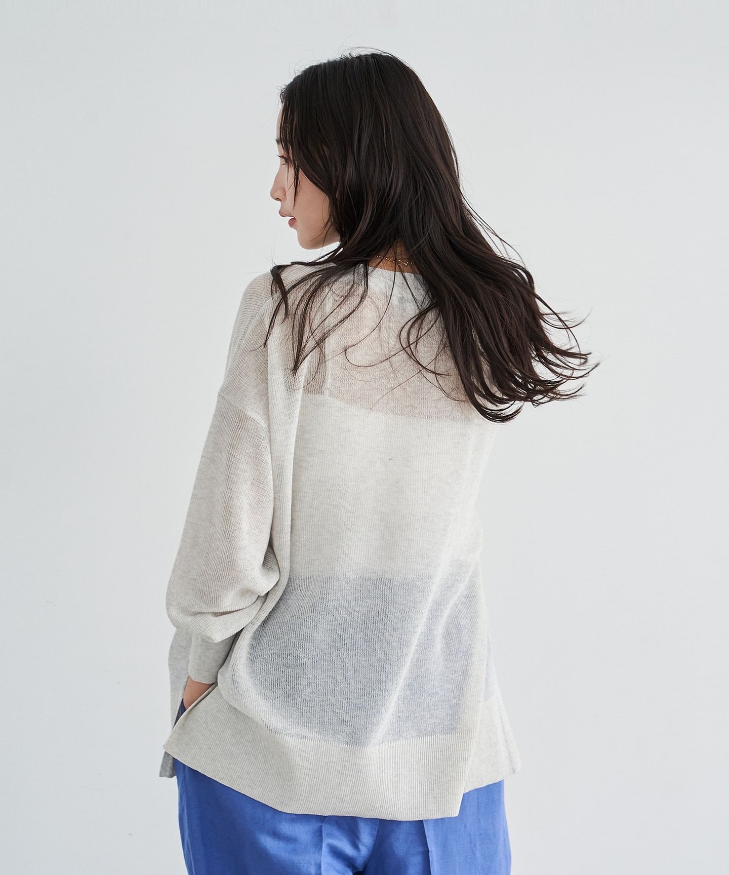 SARACO 單畦編V領針織外套｜outlet coen｜UNITED ARROWS LTD. 官方購物網站