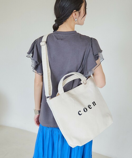 2WAY coen LOGO托特包｜coen｜UNITED ARROWS LTD. 官方購物網站