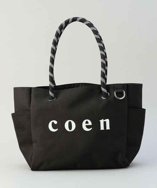 coen LOGO帆布托特包 M｜coen｜UNITED ARROWS LTD. 官方購物網站