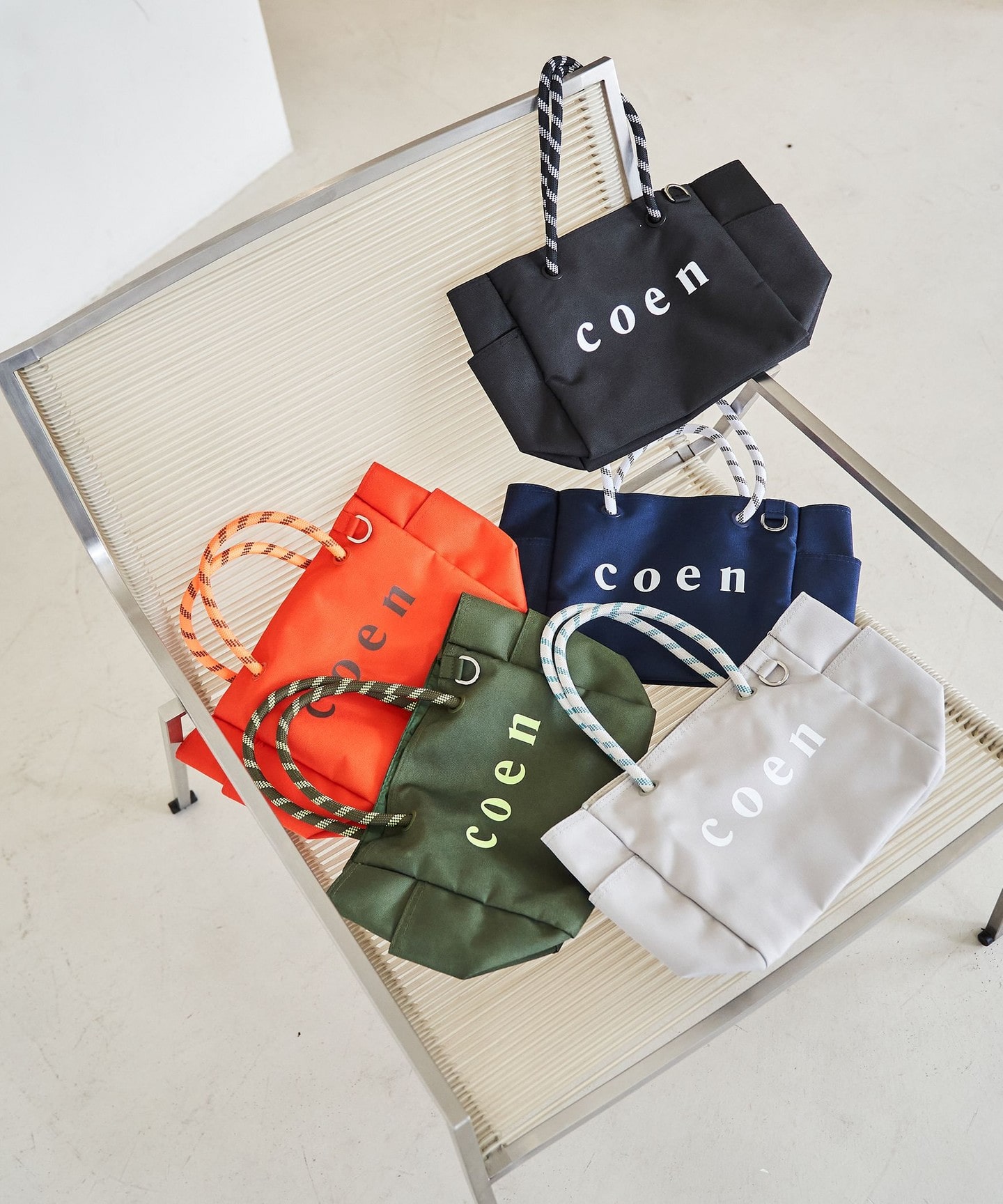 coen LOGO帆布托特包 M｜coen｜UNITED ARROWS LTD. 官方購物網站