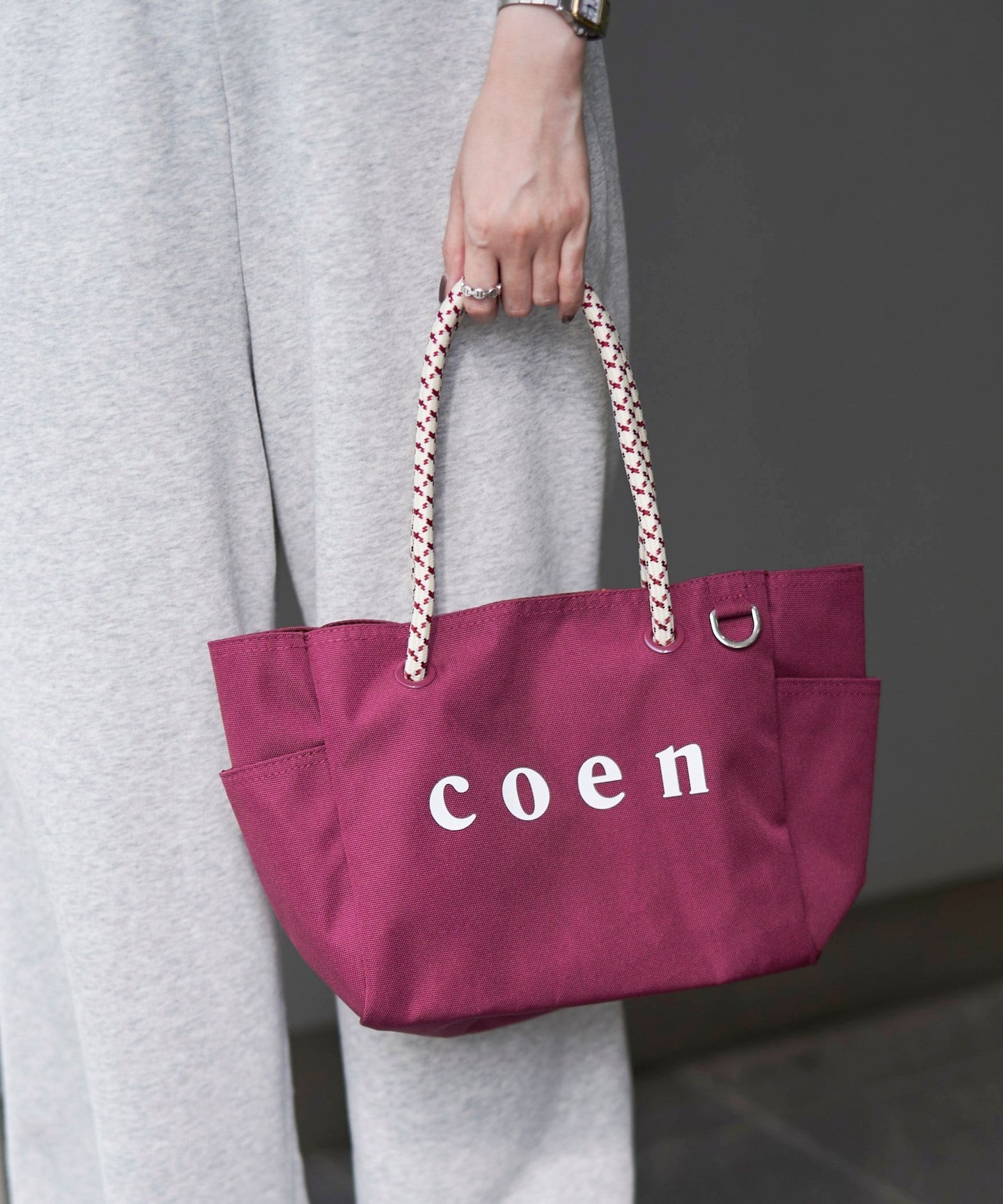 coen LOGO帆布托特包 M｜coen｜UNITED ARROWS LTD. 官方購物網站