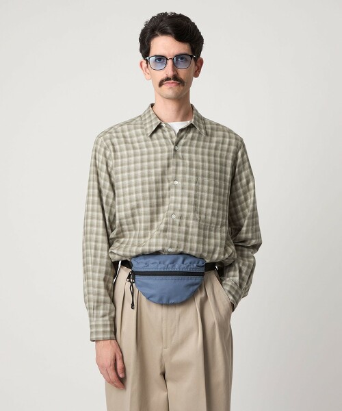 ＜Steven Alan＞法蘭絨漸層格紋標準領襯衫 NARROW 日本製｜STEVEN ALAN｜UNITED ARROWS LTD. 官方購物網站