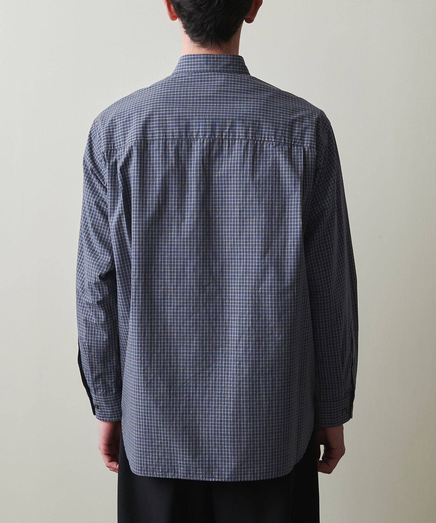 ＜Steven Alan＞ 霧影格紋標準領襯衫 LOOSE｜STEVEN ALAN｜UNITED ARROWS LTD. 官方購物網站