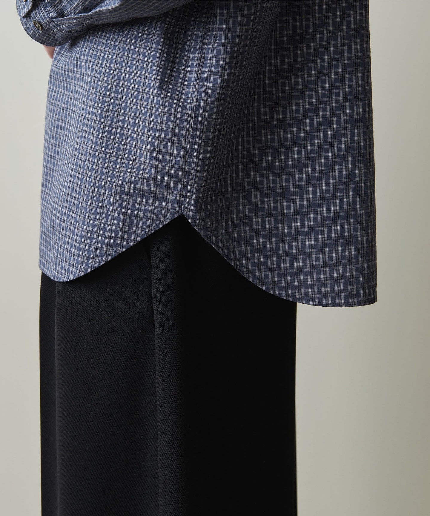 ＜Steven Alan＞ 霧影格紋標準領襯衫 LOOSE｜STEVEN ALAN｜UNITED ARROWS LTD. 官方購物網站