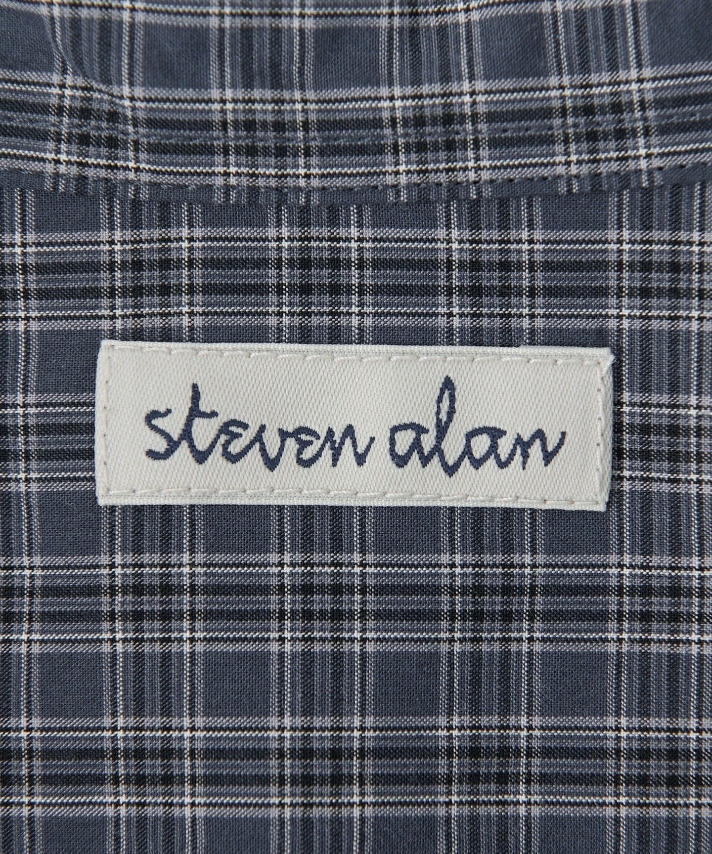 ＜Steven Alan＞ 霧影格紋標準領襯衫 LOOSE｜STEVEN ALAN｜UNITED ARROWS LTD. 官方購物網站