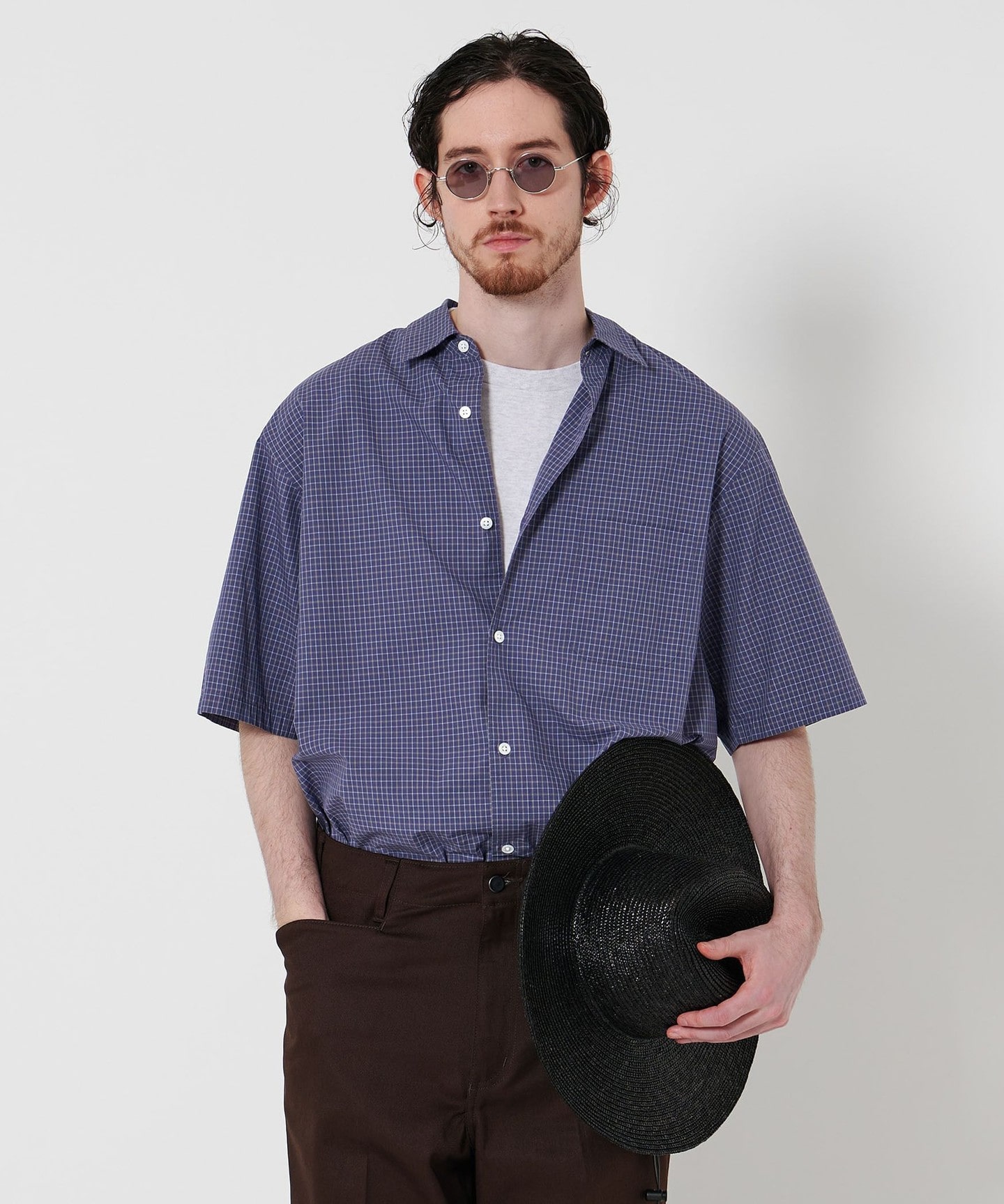 ＜Steven Alan＞縮皺感格紋襯衫 ALINE LOOSE CASUAL｜outlet BEAUTY & YOUTH｜UNITED ...