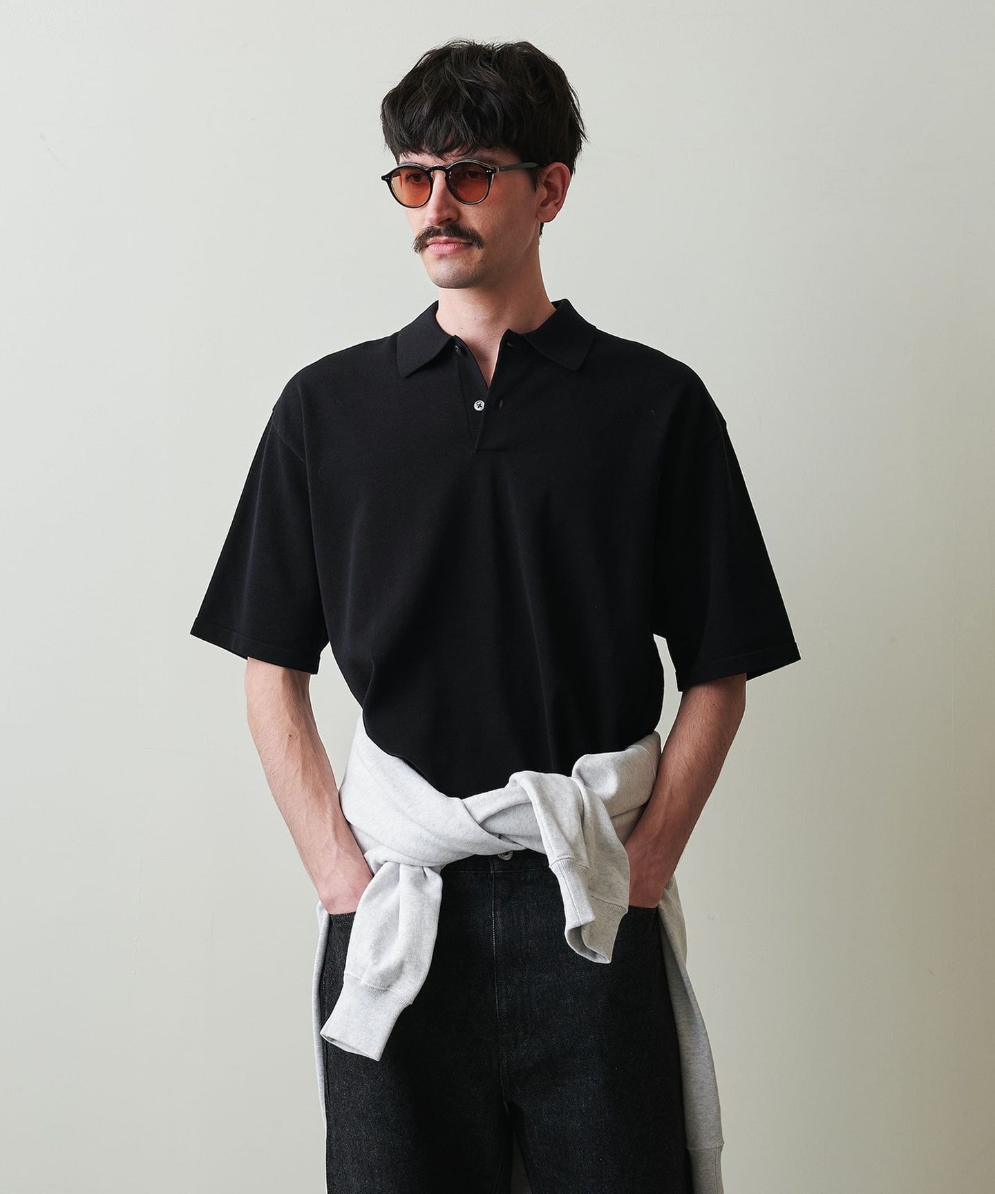＜Steven Alan＞ 高捻棉短袖POLO衫 LOOSE｜STEVEN ALAN｜UNITED ARROWS LTD. 官方購物網站