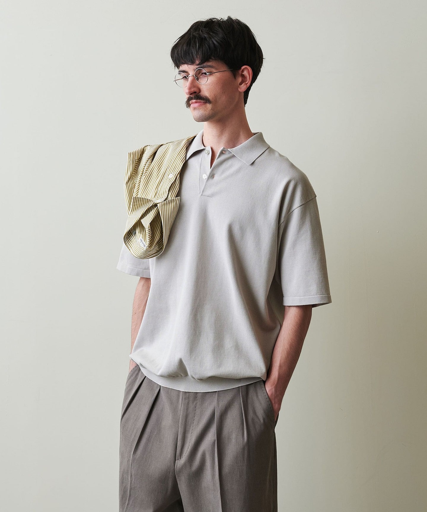 ＜Steven Alan＞ 高捻棉短袖POLO衫 LOOSE｜STEVEN ALAN｜UNITED ARROWS LTD. 官方購物網站