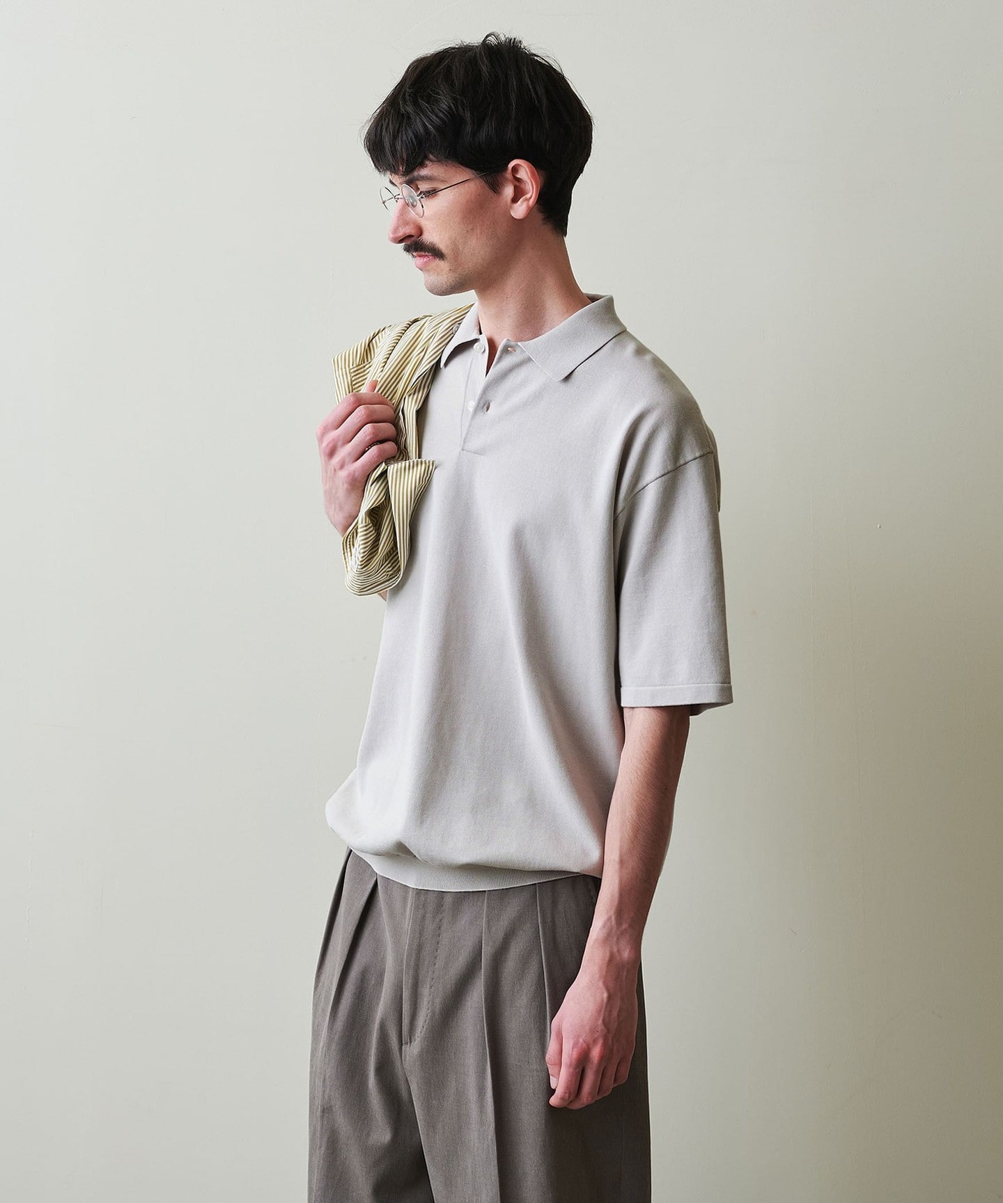 ＜Steven Alan＞ 高捻棉短袖POLO衫 LOOSE｜STEVEN ALAN｜UNITED ARROWS LTD. 官方購物網站