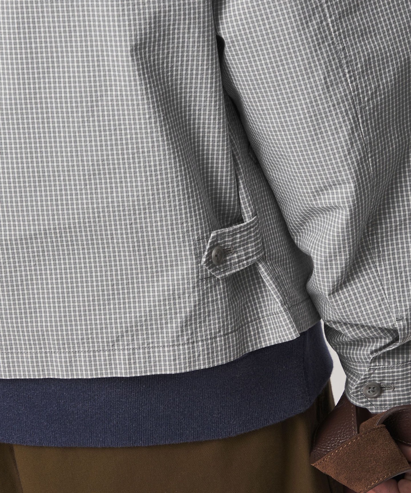 ＜Steven Alan＞ 細格紋工作短外套｜STEVEN ALAN｜UNITED ARROWS LTD. 官方購物網站