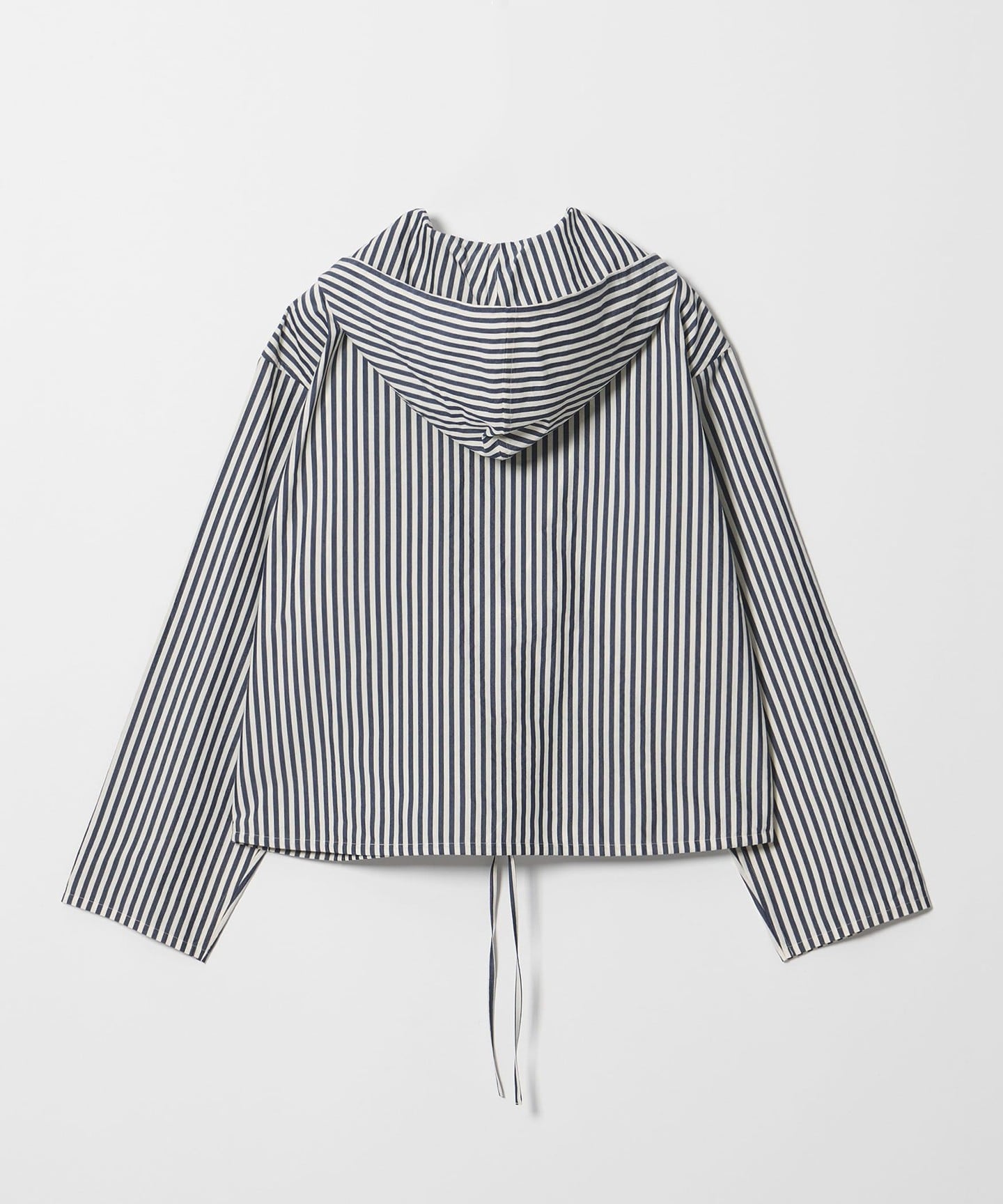 ＜Steven Alan＞棉銅氨纖維條紋連帽襯衫 日本製｜STEVEN ALAN｜UNITED ARROWS LTD. 官方購物網站