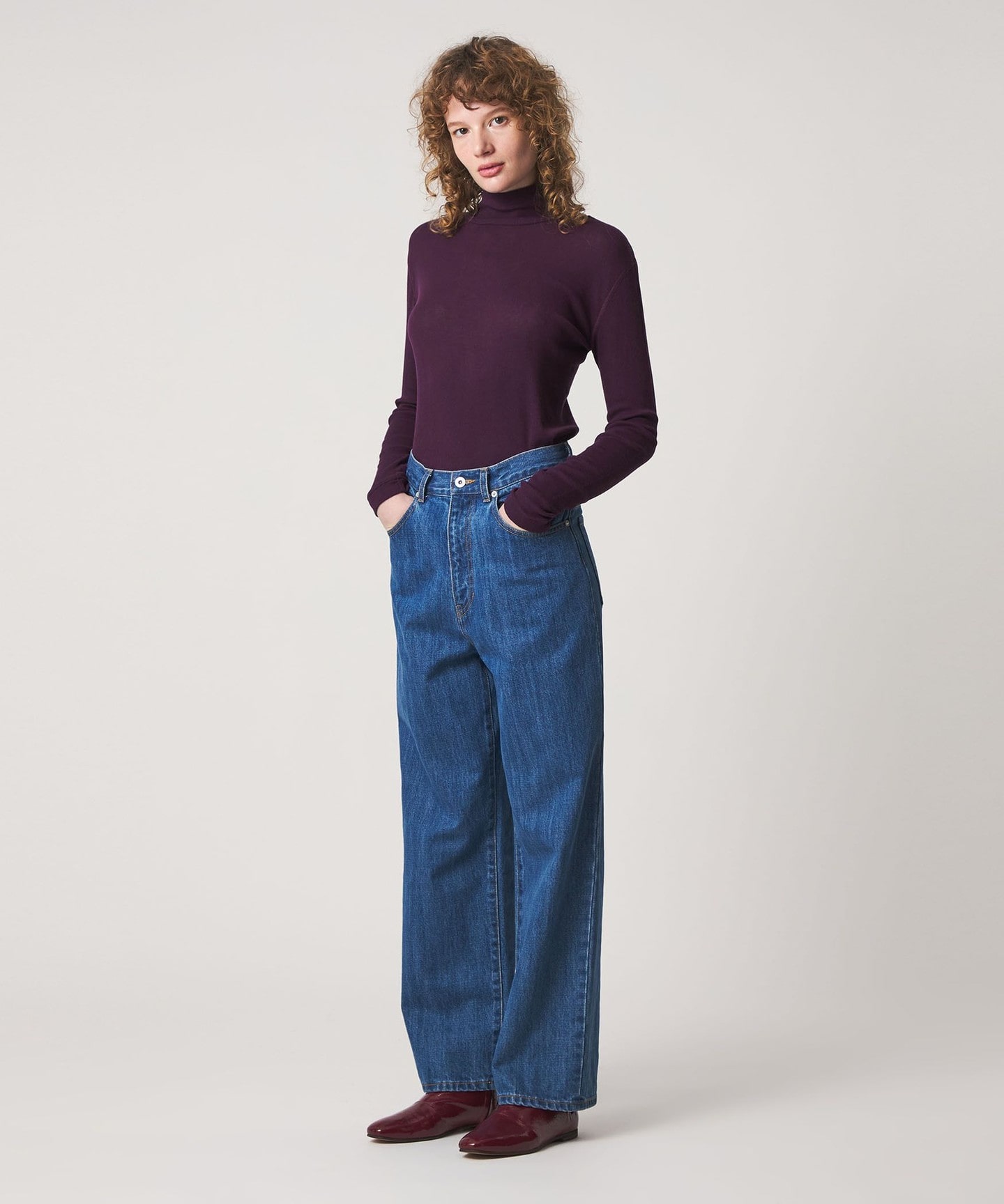 ＜Steven Alan＞ 棉絲綢羅紋高領上衣 日本製｜STEVEN ALAN｜UNITED ARROWS LTD. 官方購物網站