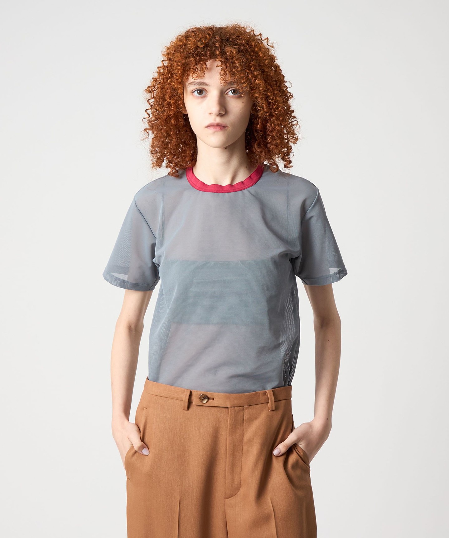 【特別訂製】＜OVERNEATH × 6＞NET RINGER TEE059/上衣｜6｜UNITED ARROWS LTD. 官方購物網站